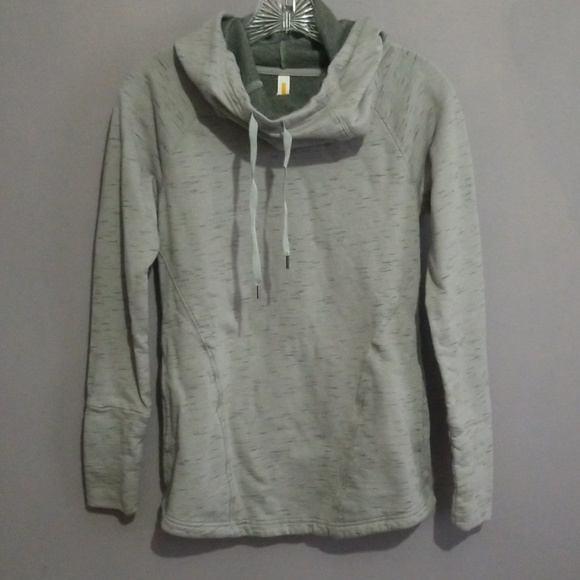 Lucy | Tops | Lucy Cowl Neck Athletic Hoodie | Poshmark
